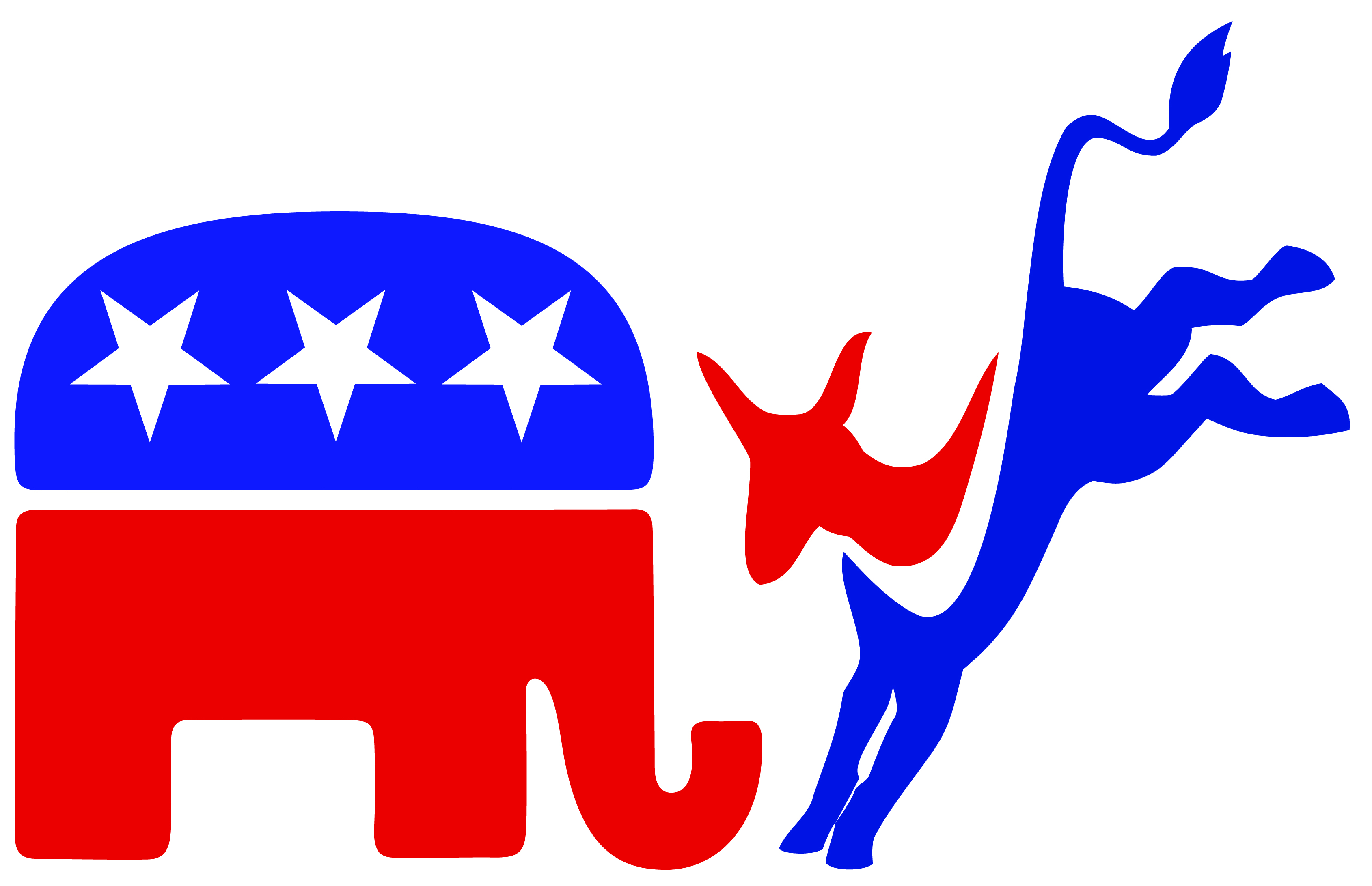 Democratic Party Symbol drawing free image download