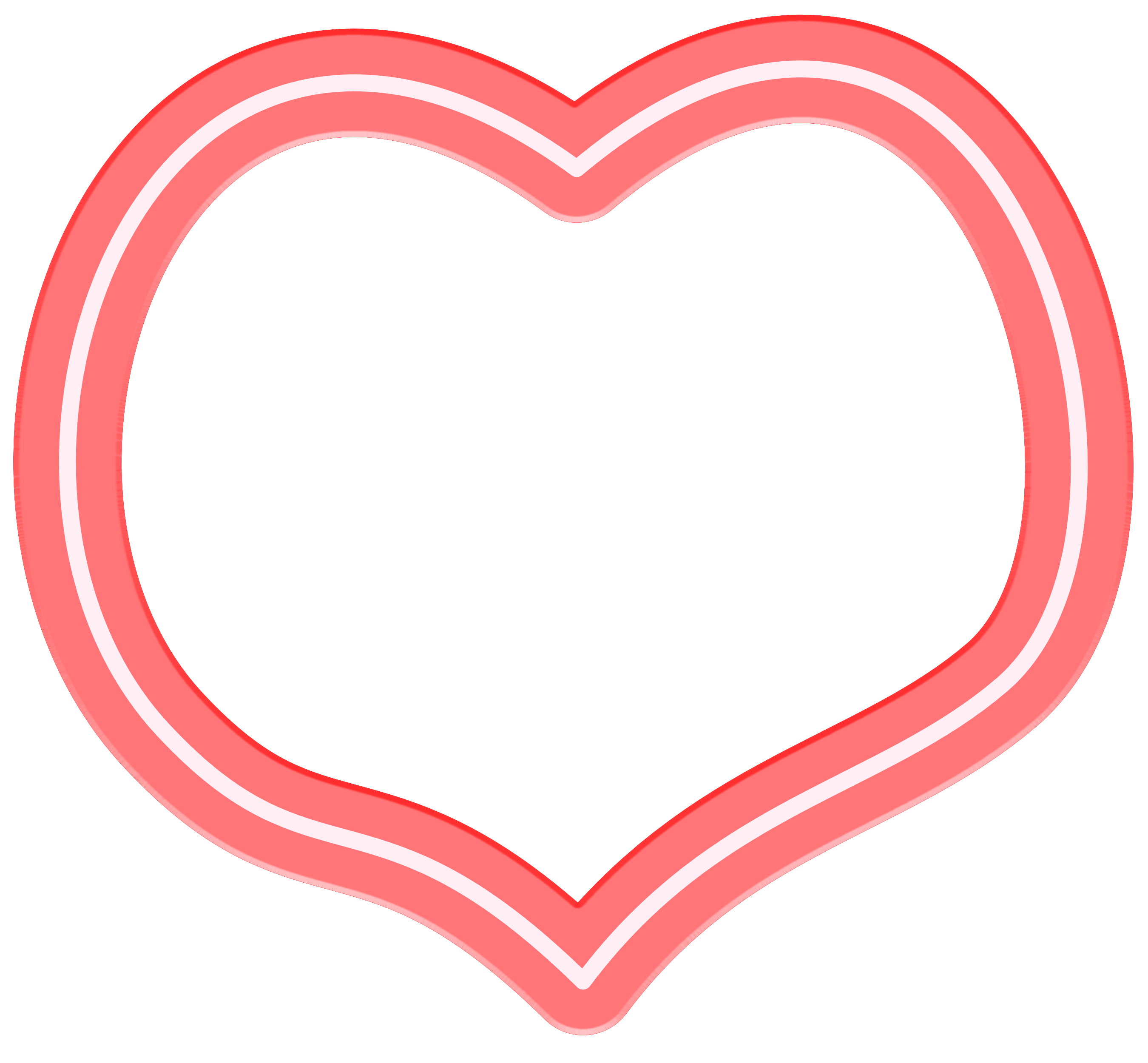 Transparent Heart drawing free image download