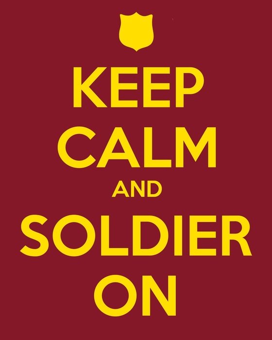 Salvation Army Soldier On Keep Calm And drawing free image download