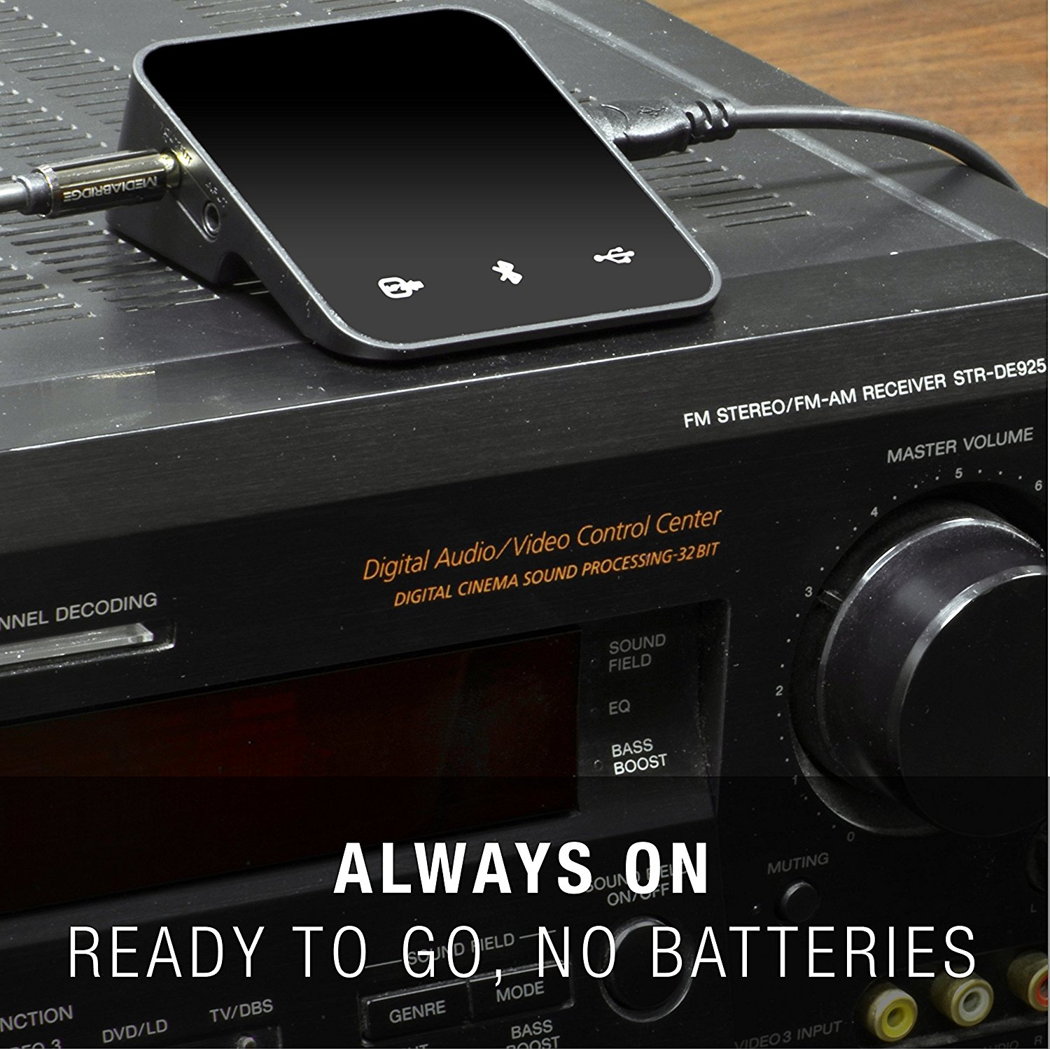 Mediabridge Bluetooth Receiver - Wireless Audio Adapter - Bluetooth 4.1 ...