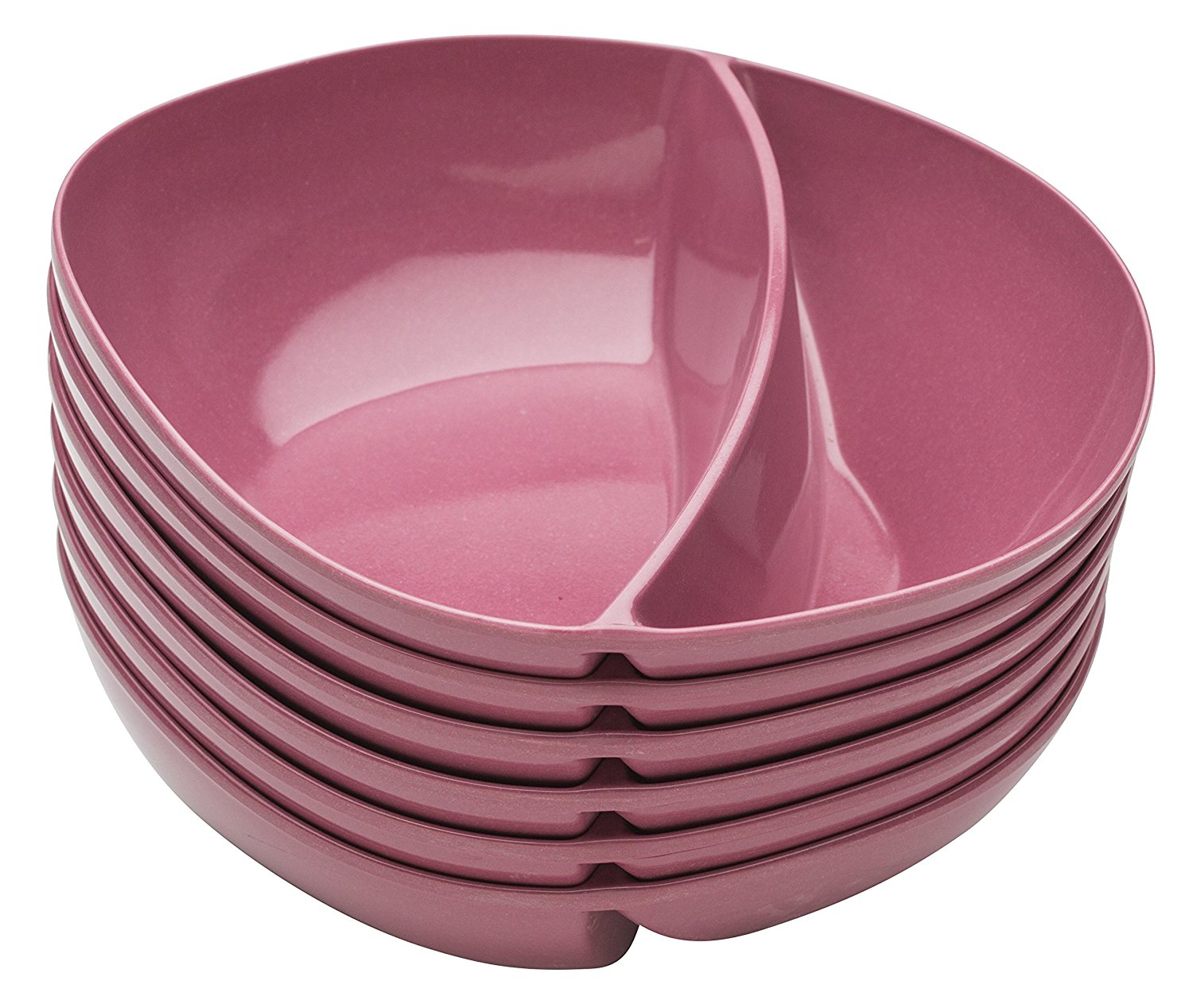 Zak! Designs Moso Divided Plate, 100% Natural Materials and BPA-free ...