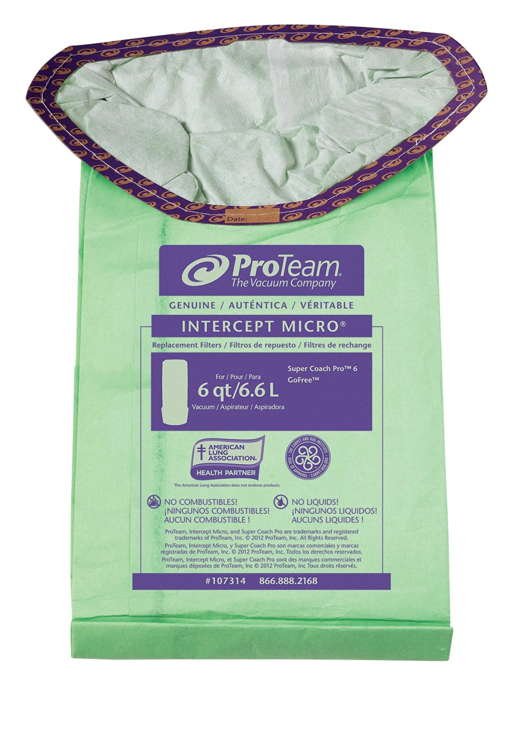 Pro-team - Pack of 10 Fits (Coachvac, Super Coachvac, Megavac) - 100331 ...