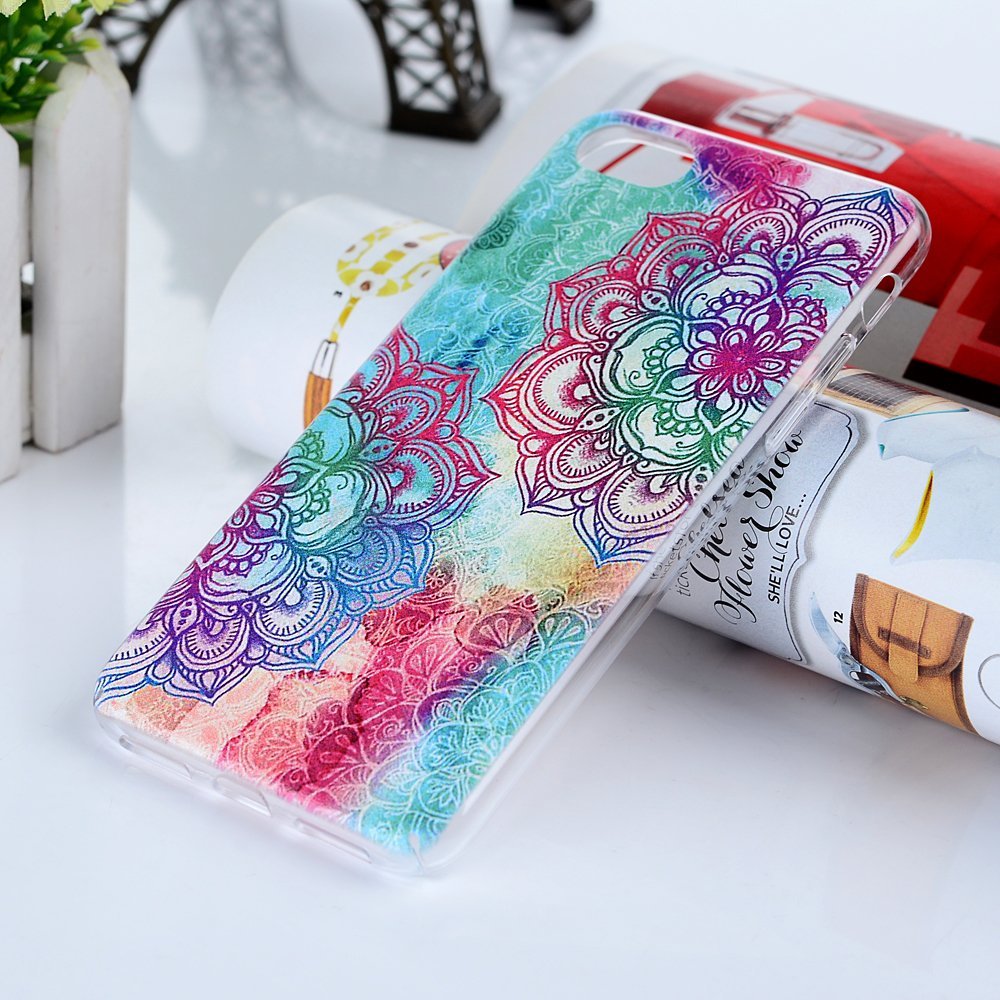 IPhone 7 Case (4.7 inch) Cute Digital Print Colorful Hard PC Back Shell ...