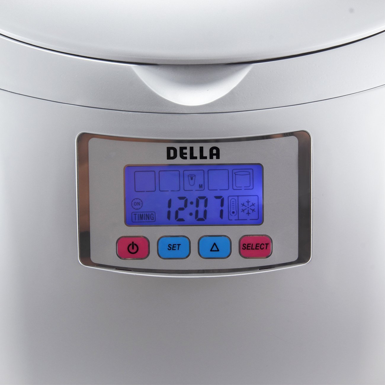 Della Portable High Capacity Household Ice Maker w/LCD Display Yield Up ...