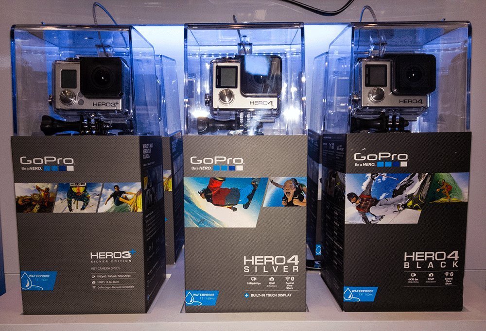 GoPro HERO4 Silver + AHDBT-401 Replacement Lithium Ion Battery ...