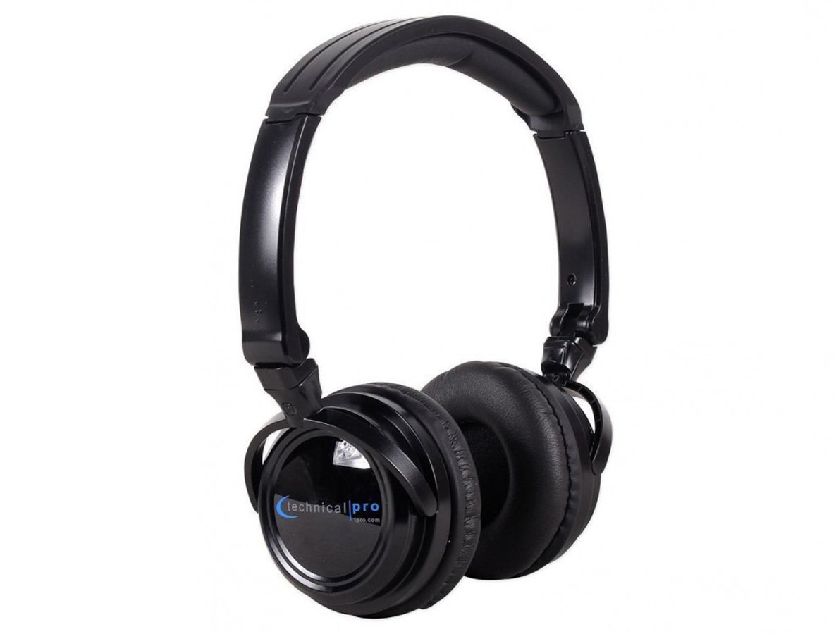 Technical Pro HP500BT Wireless Headphone with Bluetooth Compatibility ...