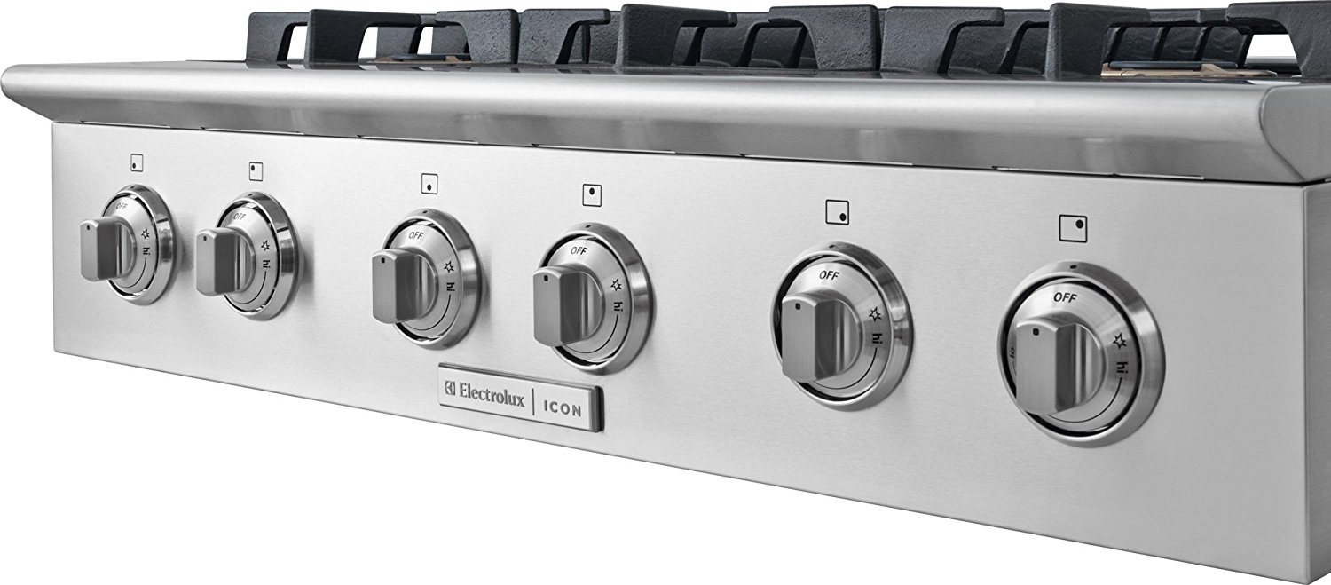 Electrolux ICON Professional E36GC76PPS 36" Pro-Style Rangetop with 6 ...