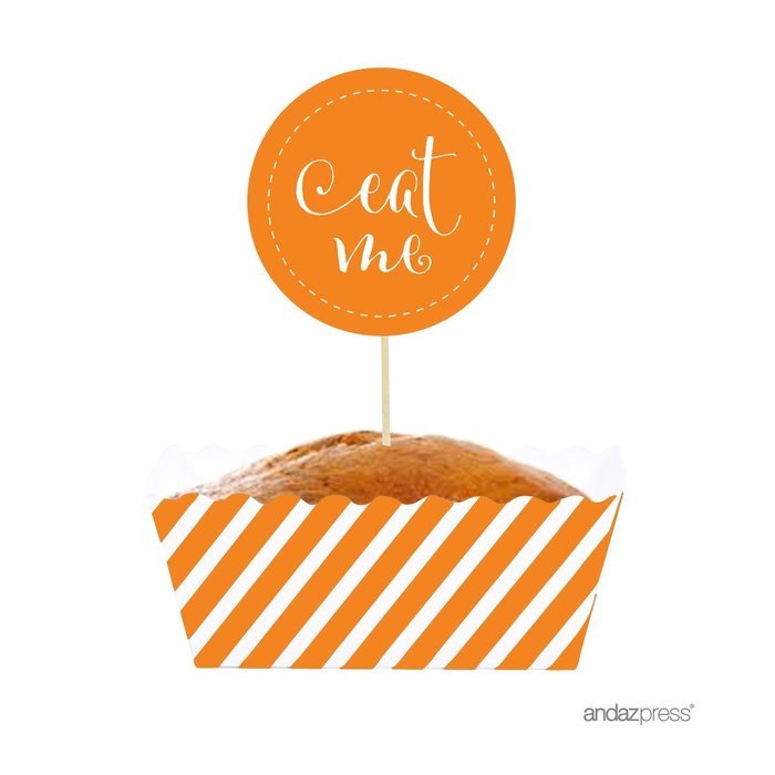 Andaz Press Party Favors Kit with Rectangle Mini Baking Loaf Pans and ...