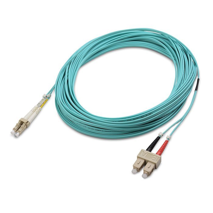 Cable Matters 10Gb 40Gb Multimode OM3 Duplex 50/125 OFNP Fiber Patch ...
