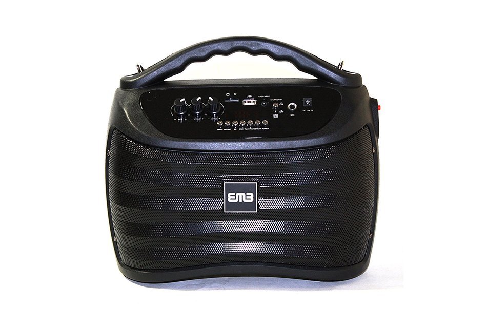 EMB PKX5BT 300W Portable Professional Rechargeable Boom Box Speaker ...