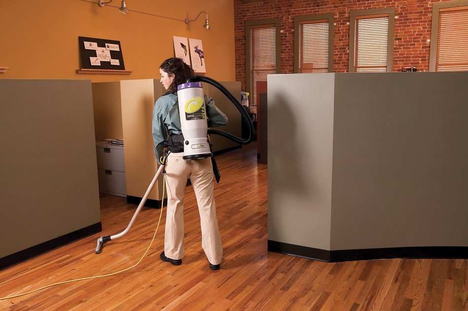 ProTeam Backpack Vacuums Super QuarterVac HEPA Commercial Backpack ...