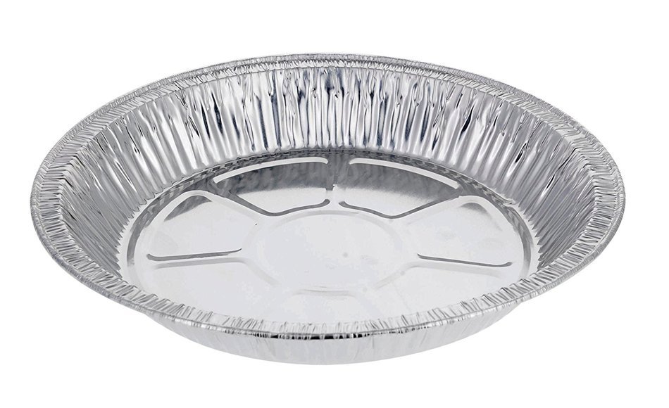 DOBI Pie Pans Disposable Aluminum Foil Pie Plates Standard Size 9