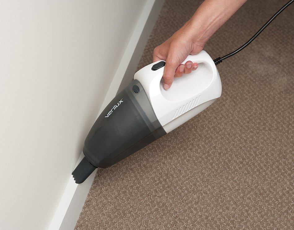 Verilux CleanWave Sanitizing Portable Vacuum, White N2 free image download