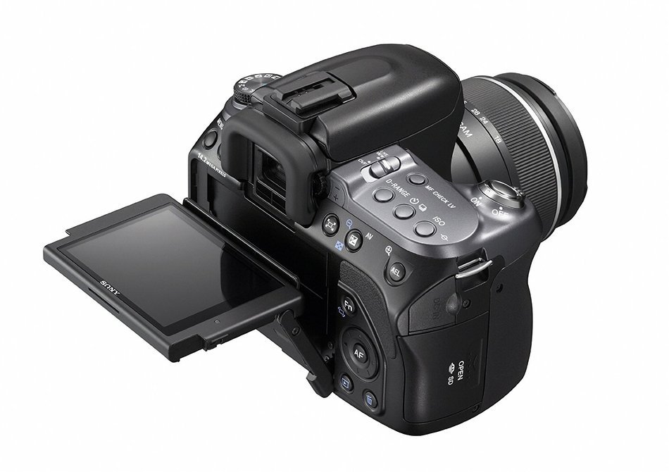 Sony Alpha DSLR-A550L 14.2MP Digital SLR Camera with 18-55mm Lens N5 ...