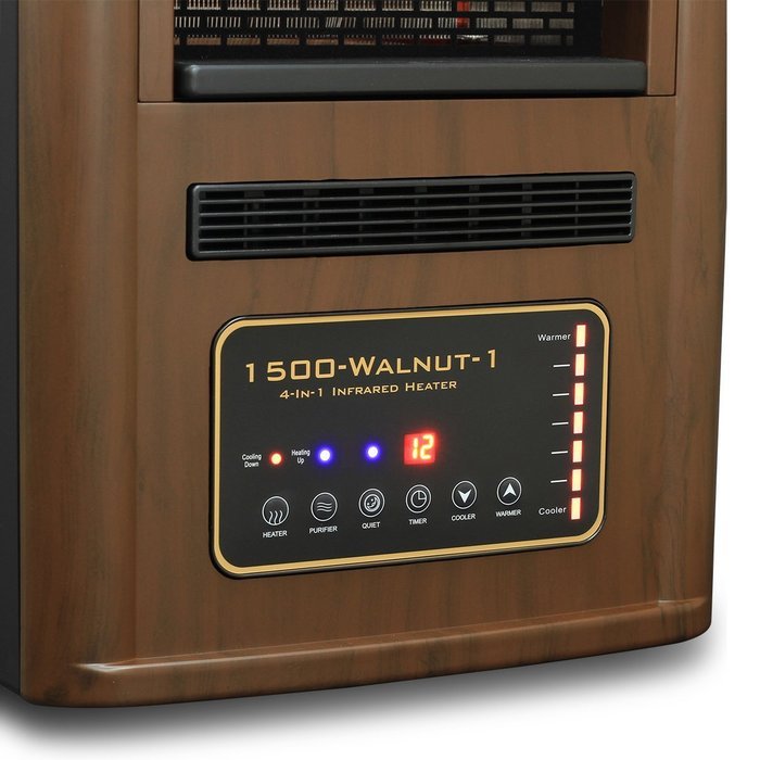 1500W Quartz Infrared Heater Humidifier Plasma Inverter Air purifier N2 ...