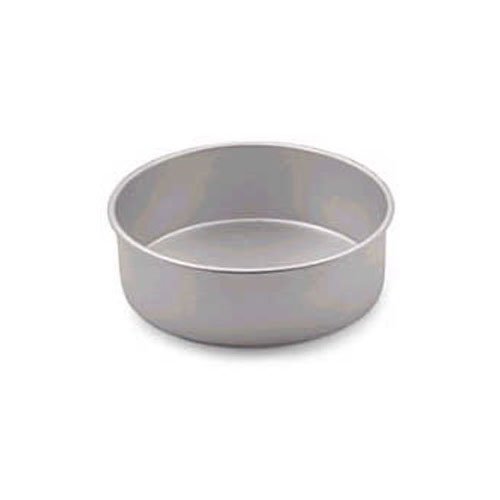 Allied Metal CPH7X3 Heavy Weight Aluminum Straight Sided Pizza/Cake Pan ...