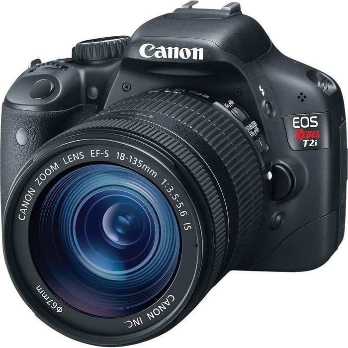 Canon EOS Rebel T2i 18 MP CMOS APS-C Sensor DIGIC 4 Imaging Digital SLR ...