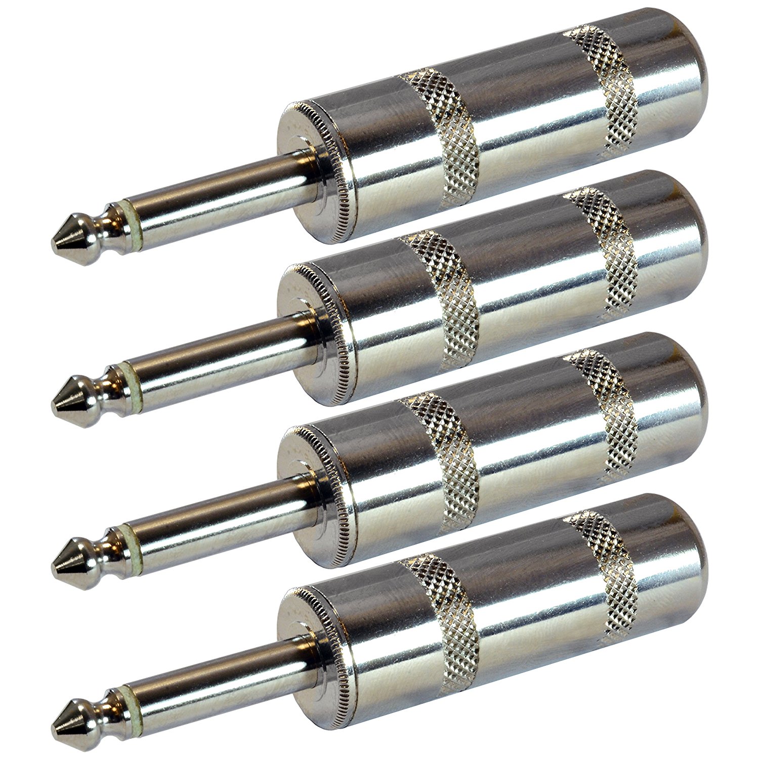 GLS Audio 1/4" Jumbo Plugs for Speaker Cables, Patch Cables, Snakes ...