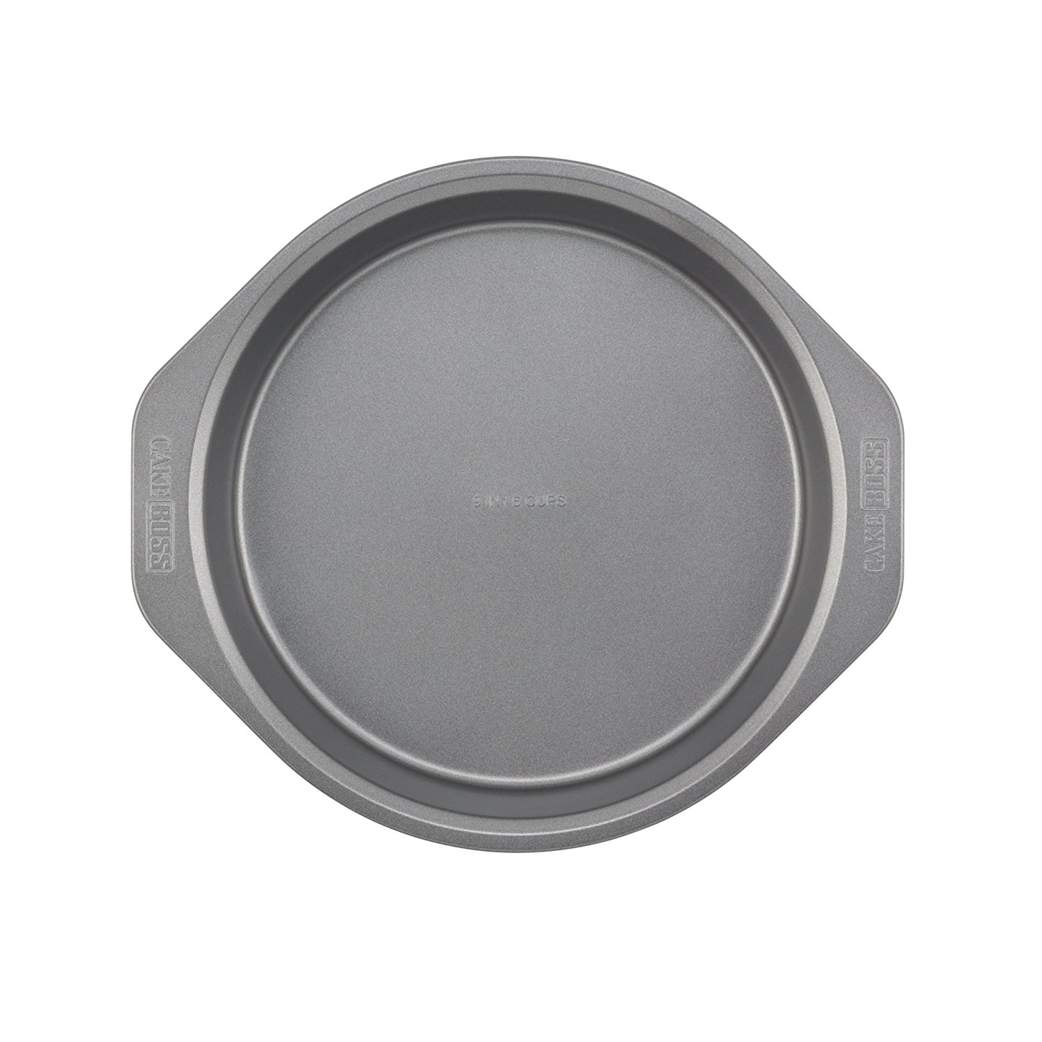 Cake Boss Basics Nonstick Bakeware 9-Inch Round Cake Pan, Gray free ...
