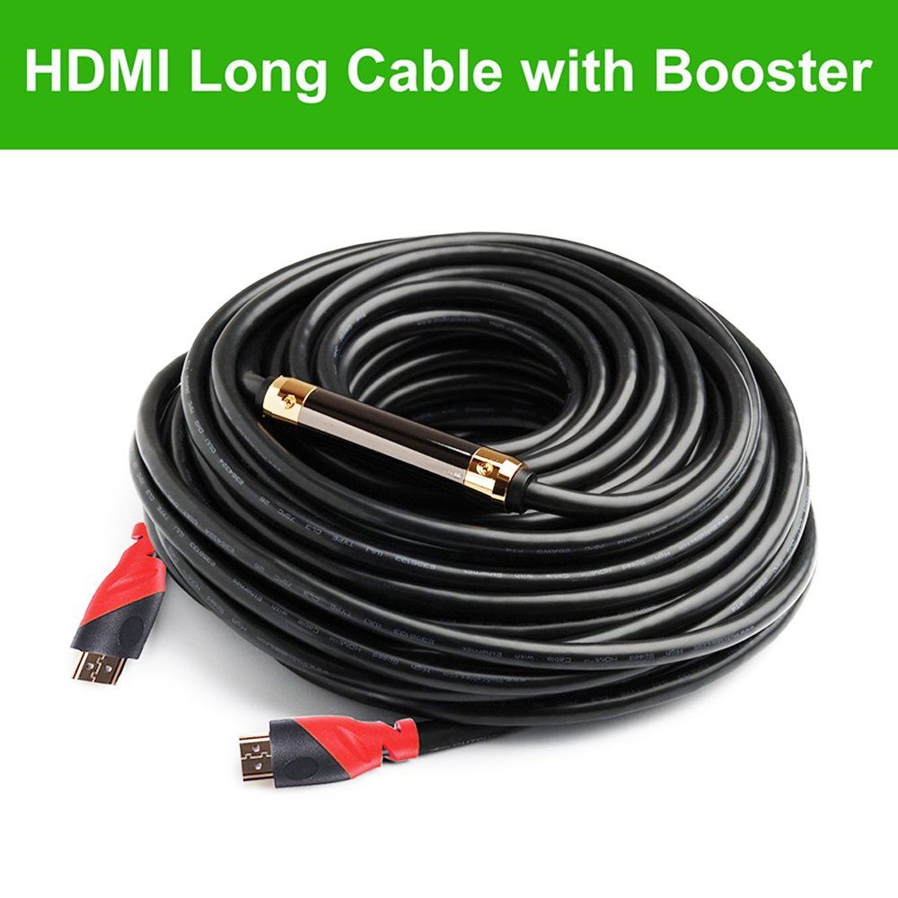 Million High HDMI Cable (100 ft) Built-in Signal Booster Supports 3D ...