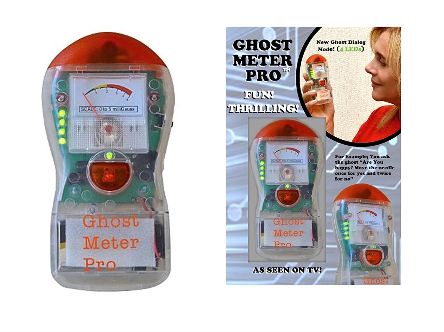 Technology Alternatives Ghost Meter Pro Emf Sensor With 4 Modes By Technology Alternatives Corp 0844