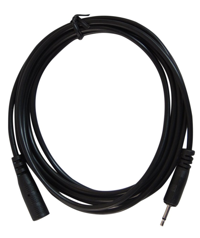 YCS Basics 6 foot 2.5mm Male to Female mono extension cable free image ...