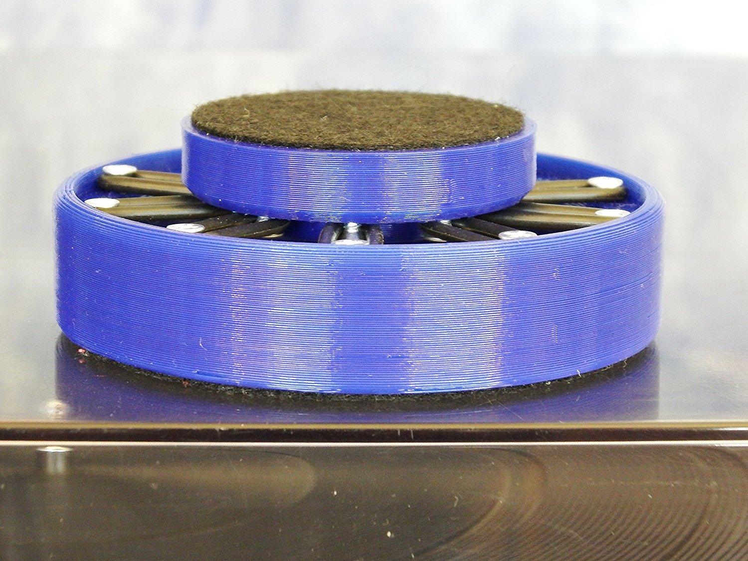 Set of 4 3.5" Suspended Isolation PAD 2" Inner Disk 10 0-rings ...