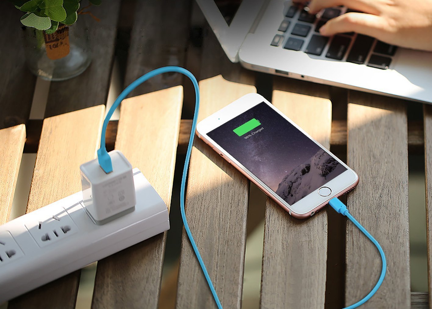 Kabel Leader Charger for iPhone, Strengthened Lightning to USB Cable ...