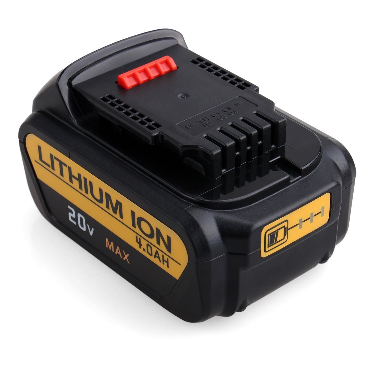 5 Packs CREJOY 4000MAh 20V Max Premium XR Li-Ion Battery For Dewalt ...
