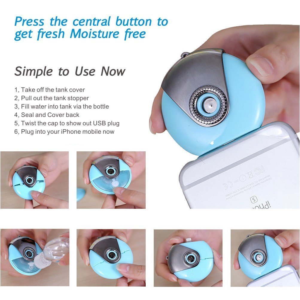 Mini phone Humidifier Aromatherapy essential oil diffuser and Mist ...