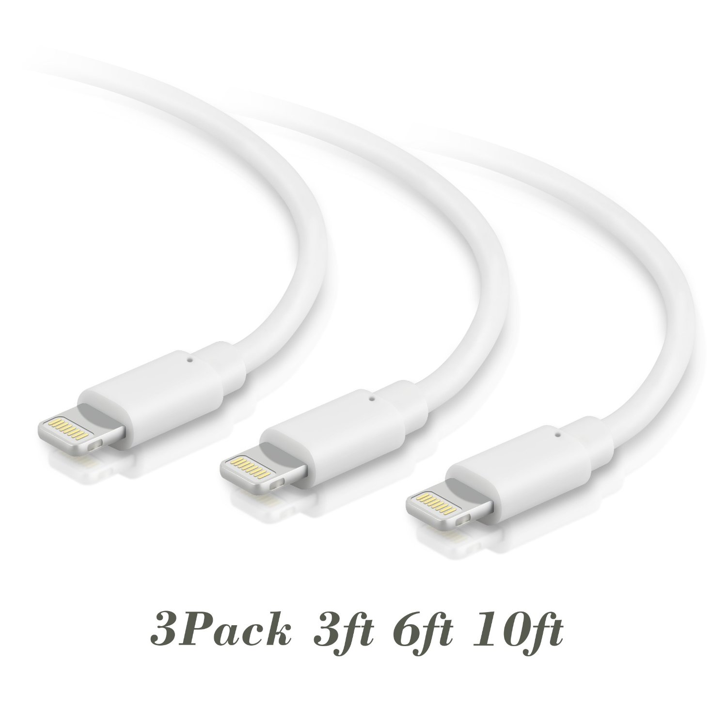 Kabel Leader Charger for iPhone, Strengthened Lightning to USB Cable ...