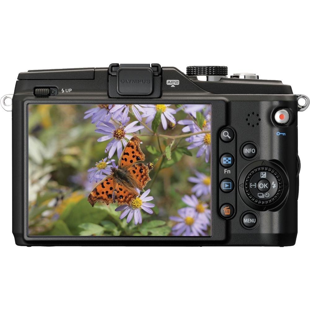 Olympus PEN E-PL2 12.3 MP CMOS Micro Four Thirds Interchangeable Lens ...