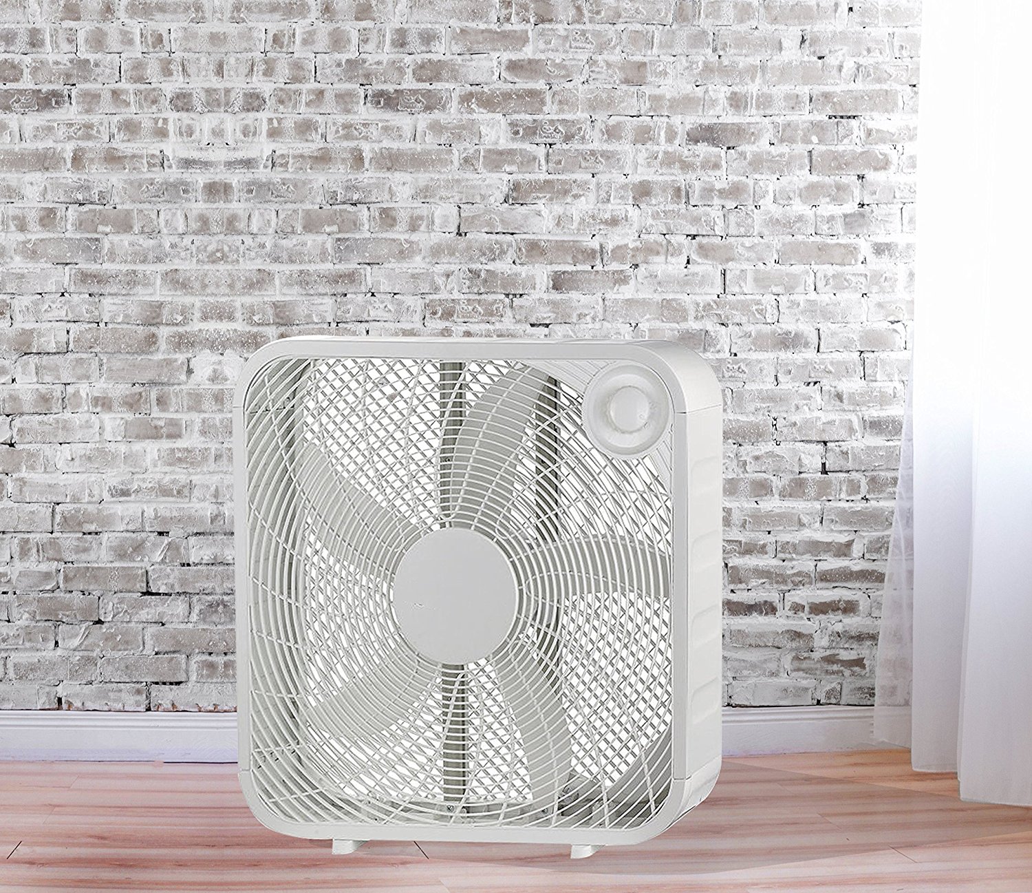 20 inch White Box High Velocity Fan with 3 Setting Speeds Air Flow ...