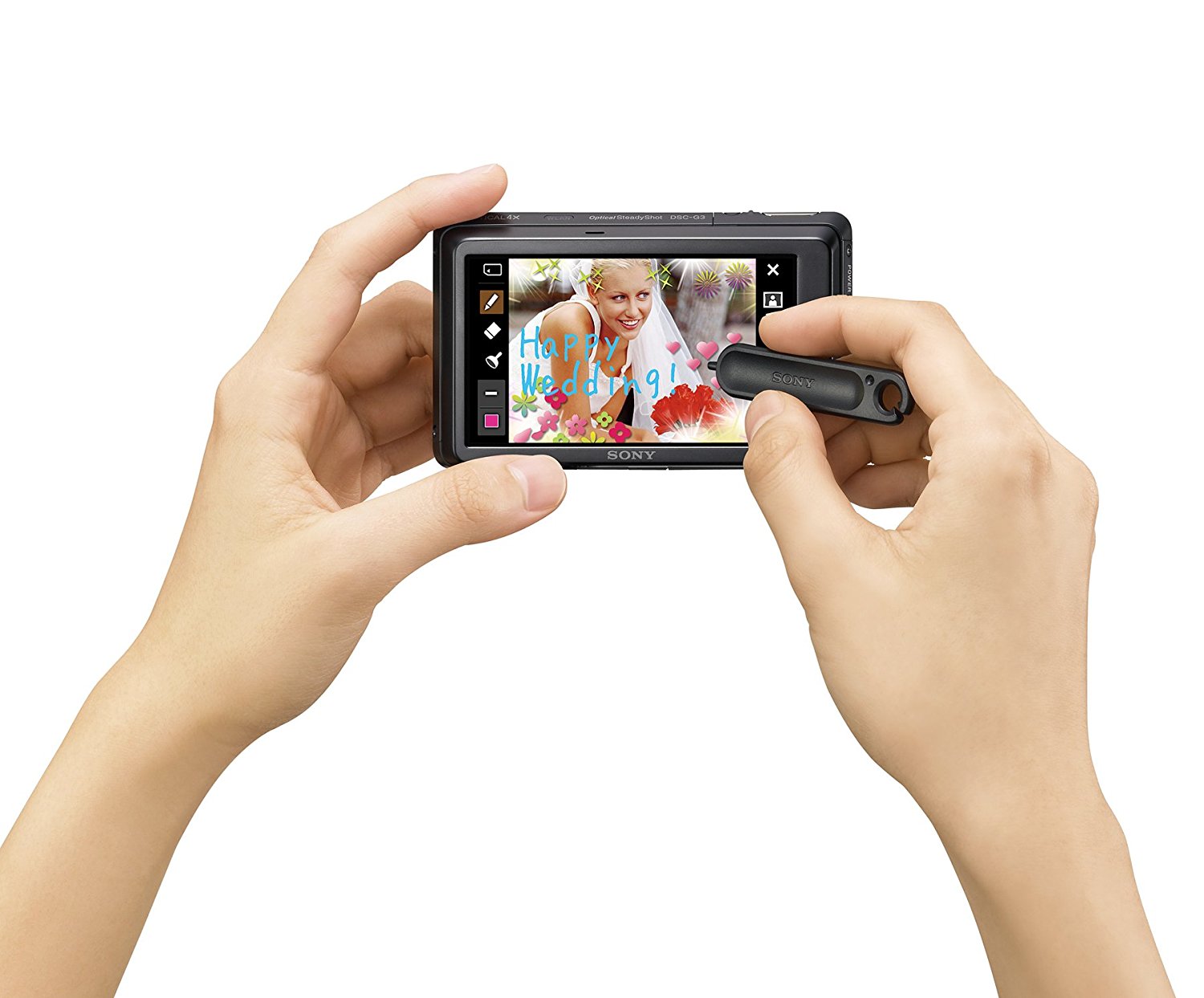 Sony Cybershot DSC-G3 10MP Digital Camera with 4x Optical Zoom with ...