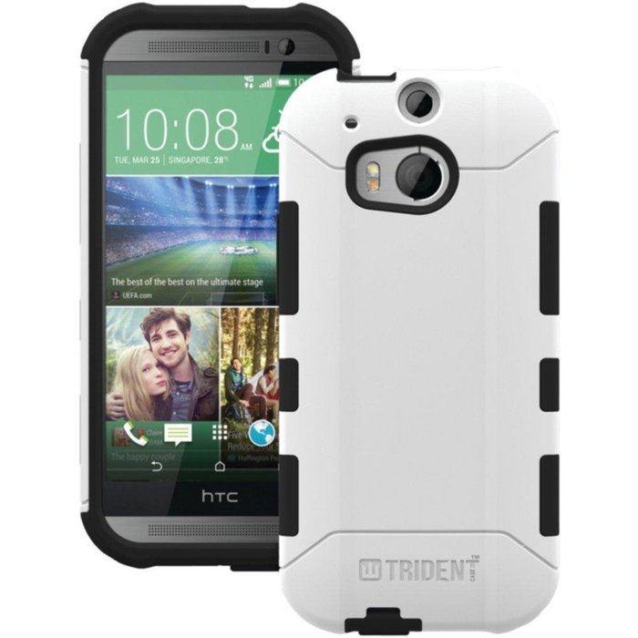 TRIDENT AG-HTC-M8-WT HTC(R) M8 Aegis Series(R) Case (White) consumer ...