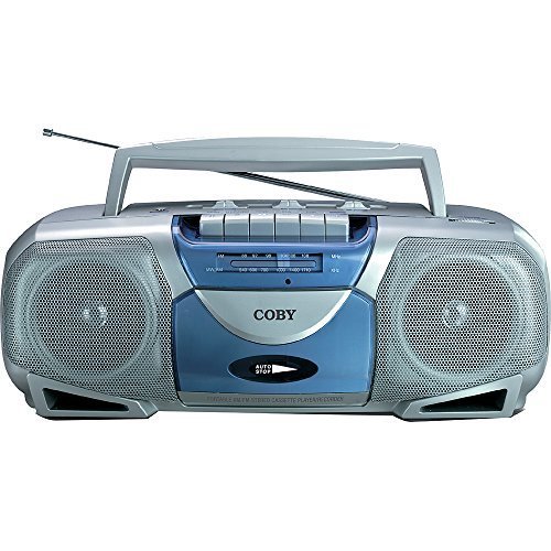 Coby Portable Stereo Tape Cassette Player/Recorder With AM/FM Radio ...