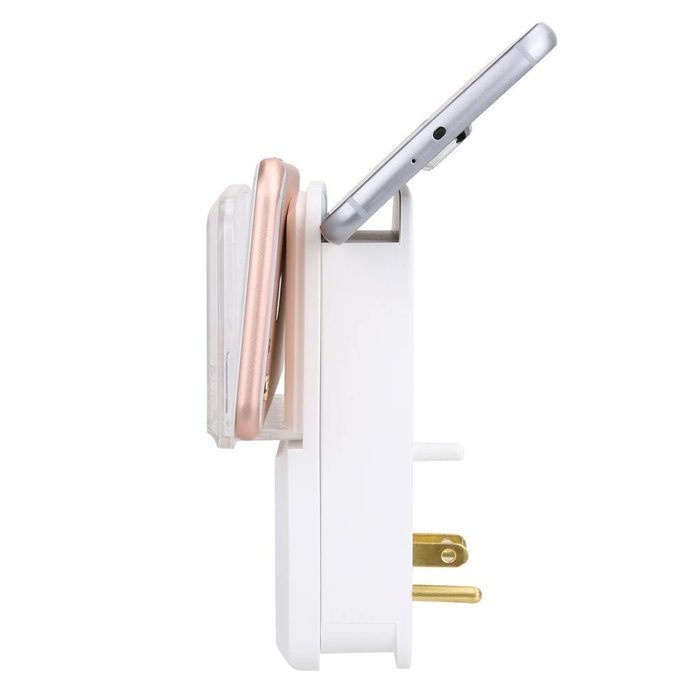 EZOPower UL Certified Wall Mount Power Surge Protector with 3 AC Outlet ...