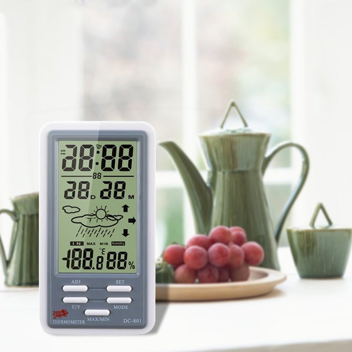 Temperature Humidity Meter,Beyoung (TM) Portable Mini LCD Screen ...