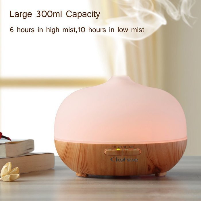 Kshioe® 100ml Aromatherapy Essential Oil Diffuser Portable Ultrasonic