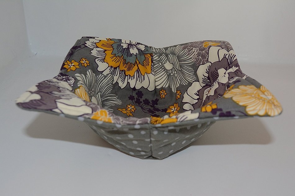 Microwave Bowl Cozies // Reversible // Set of 3 // 1 Small Bowl Cozy ...