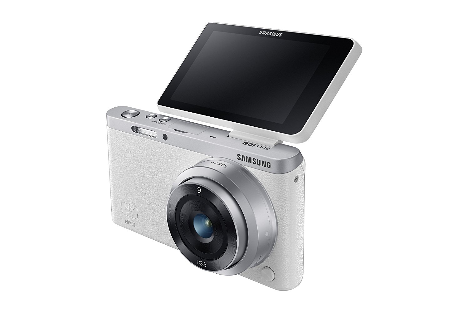 Samsung NX Mini 20.5MP CMOS Smart WiFi & NFC Mirrorless Digital Camera ...