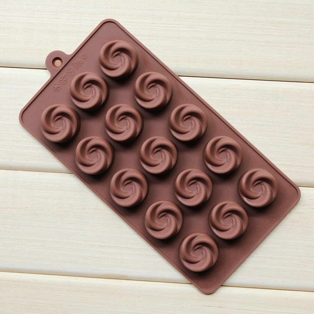 Silicone Rose Flower Shape Fondant Cake Mold Chocolate Decorating ...