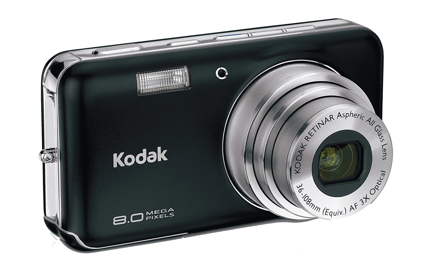 Kodak Easyshare V803 8 MP Digital Camera with 3xOptical Zoom (Pink Rose ...