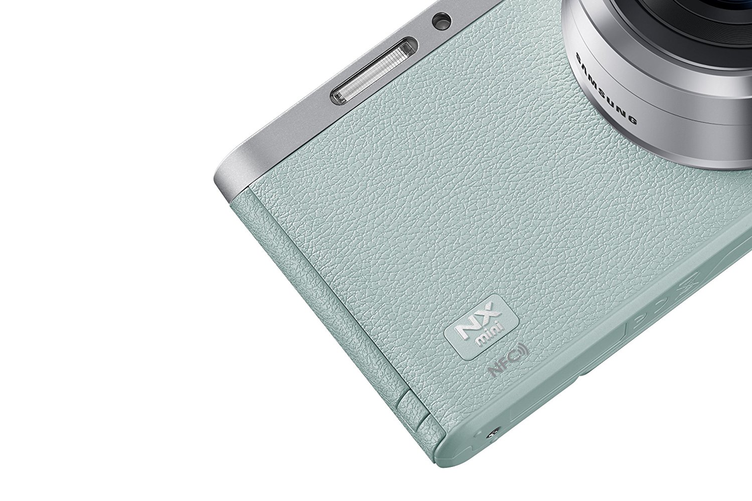 Samsung NX Mini 20.5MP CMOS Smart WiFi & NFC Mirrorless Digital Camera ...