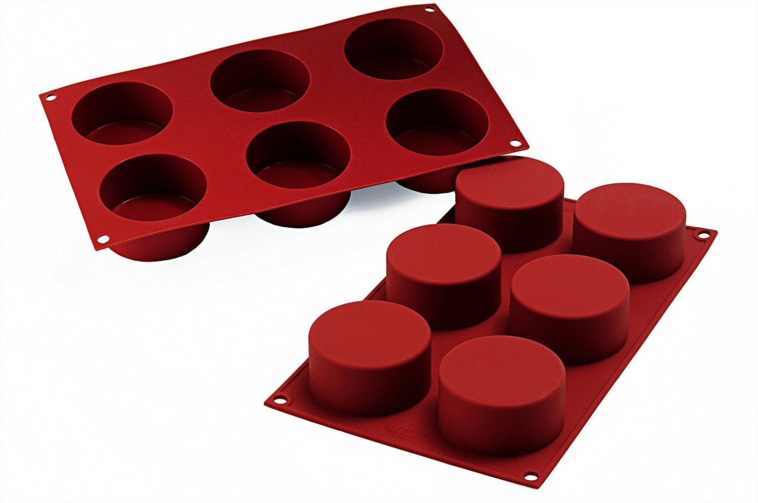 Silikomart SF119/C Silicone Classic Collection Mold Shapes, Cylinder, Extra Large N2 free image ...