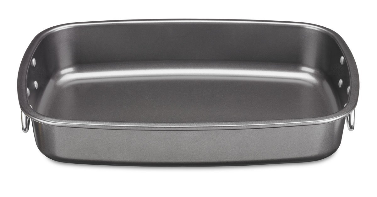 Cuisinart CSR-1712R Ovenware Classic Collection 17 by 12-Inch Roaster ...