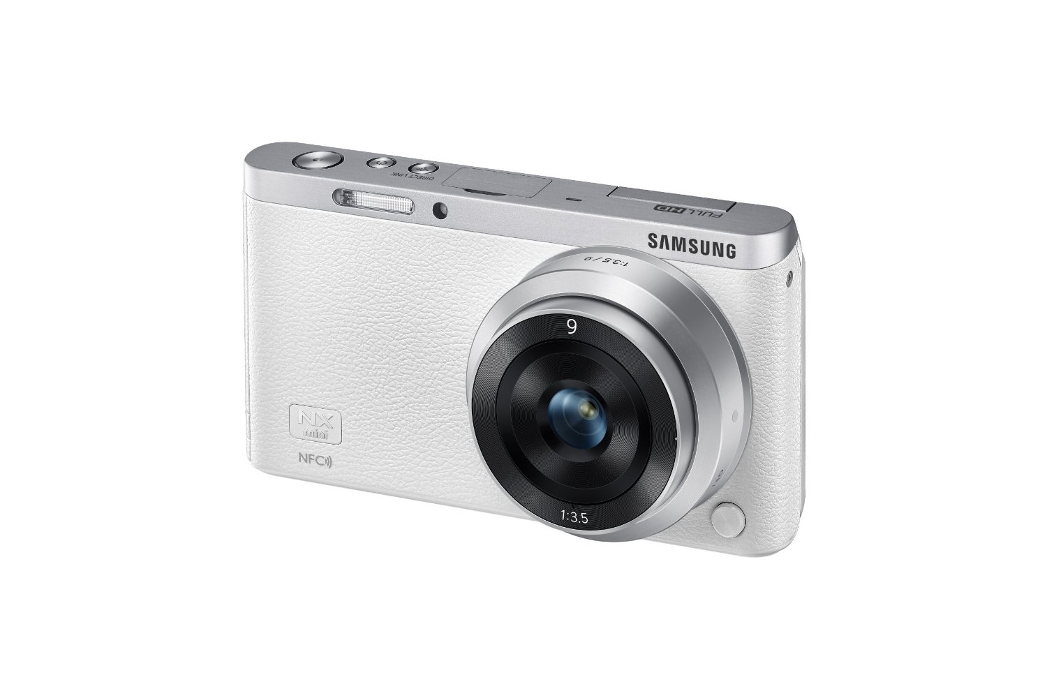 Samsung NX Mini 20.5MP CMOS Smart WiFi & NFC Mirrorless Digital Camera ...