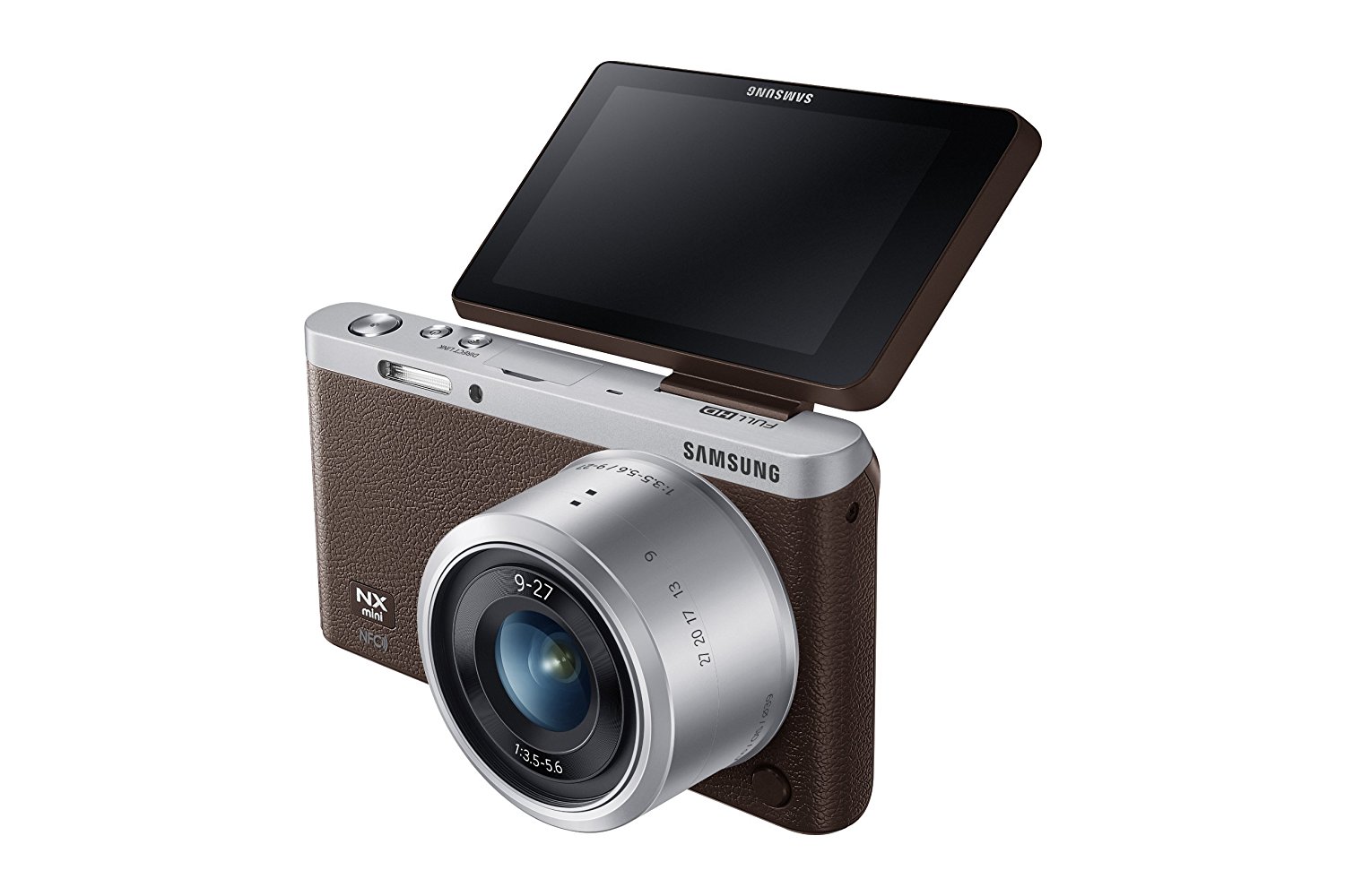 Samsung NX Mini 20.5MP CMOS Smart WiFi & NFC Mirrorless Digital Camera ...
