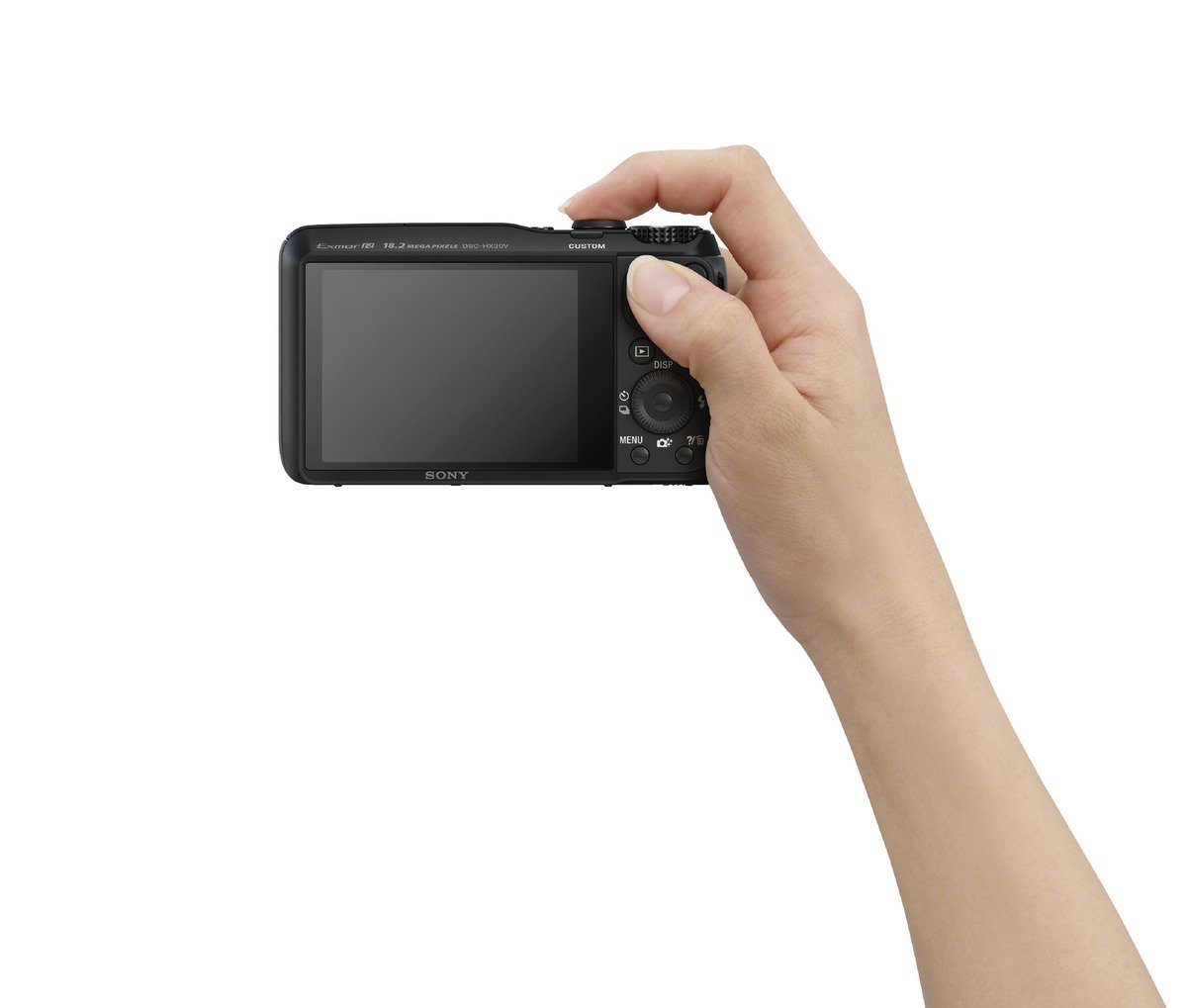 Sony Cyber-shot DSC-HX30V 18.2 MP Exmor R CMOS Digital Camera with 20x ...