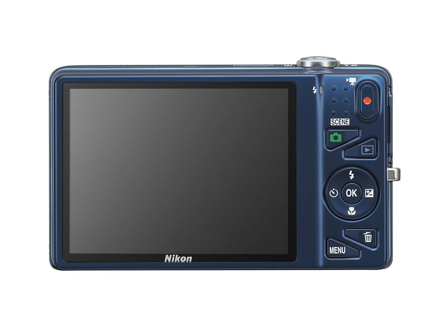 Nikon COOLPIX S5200 Wi-Fi CMOS Digital Camera with 6x Zoom Lens (Black ...